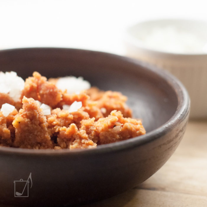 Veganes Gehacktes – Kochen ist Jazz